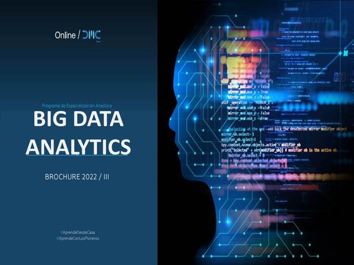 Curso en Big Data Analytics - DMC :: POSTGRADOSDESARROLLADOS